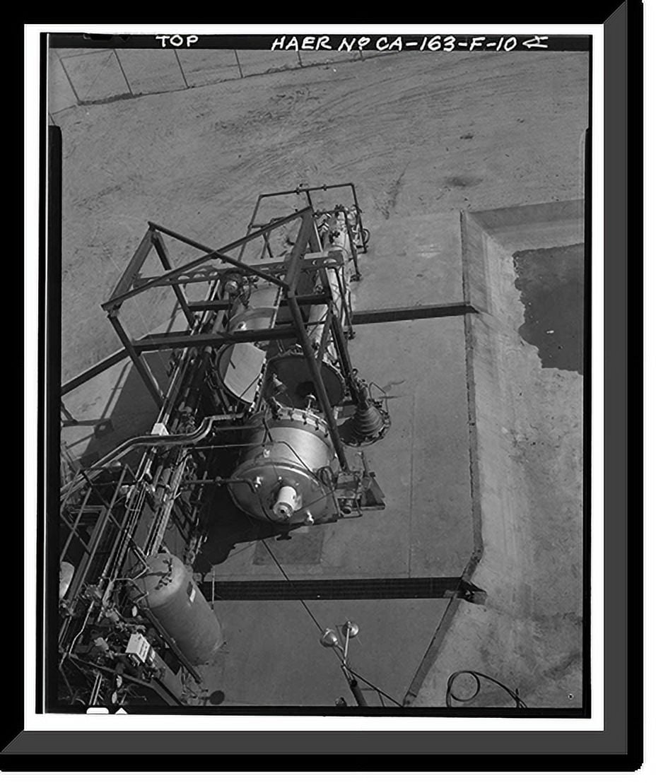 Historic Framed Print, Jet Propulsion Laboratory Edwards Facility, Test ...