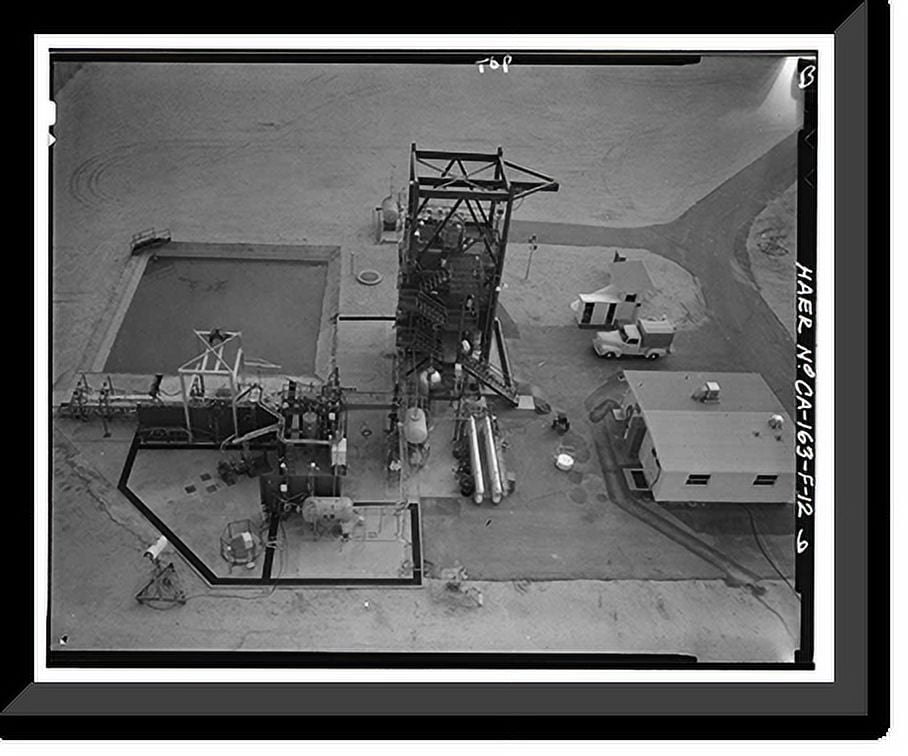 Historic Framed Print, Jet Propulsion Laboratory Edwards Facility, Test ...