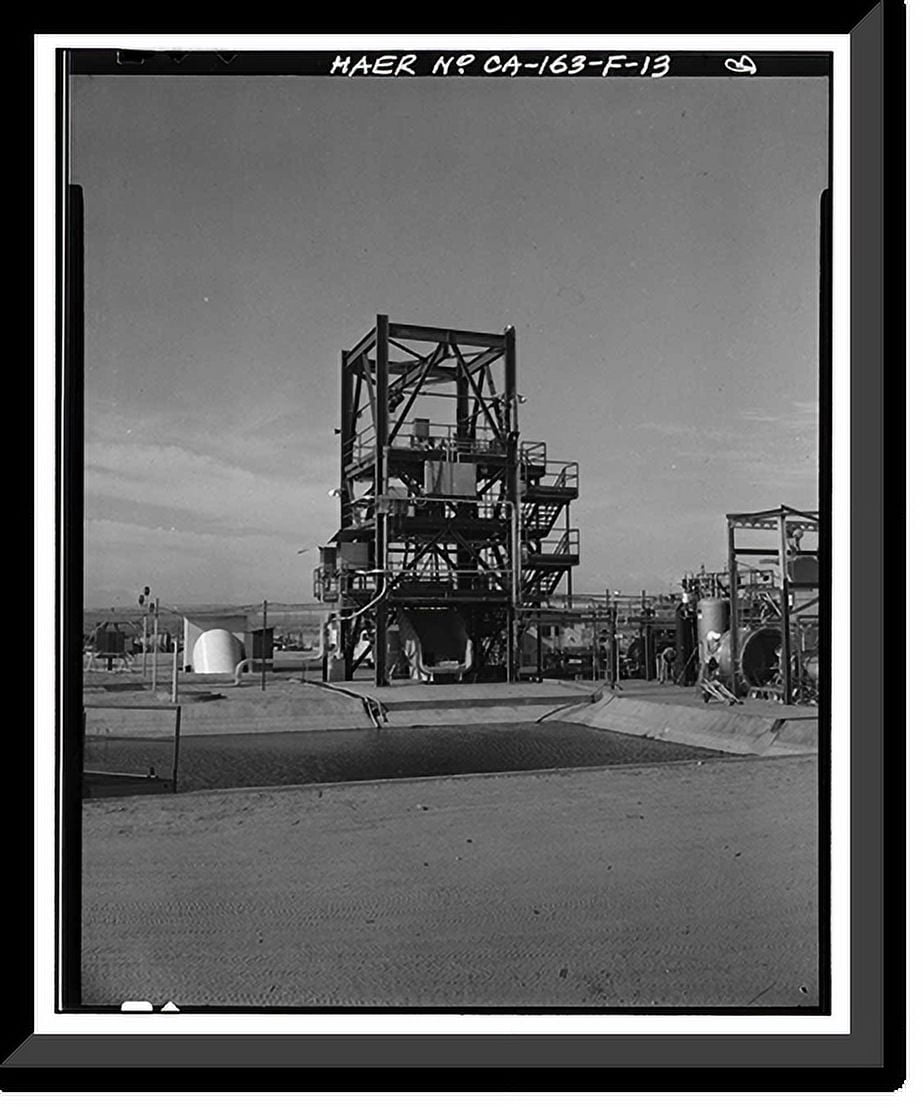 Historic Framed Print, Jet Propulsion Laboratory Edwards Facility, Test ...