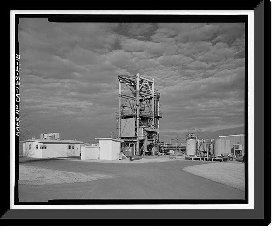 Historic Framed Print, Jet Propulsion Laboratory Edwards Facility, Test ...