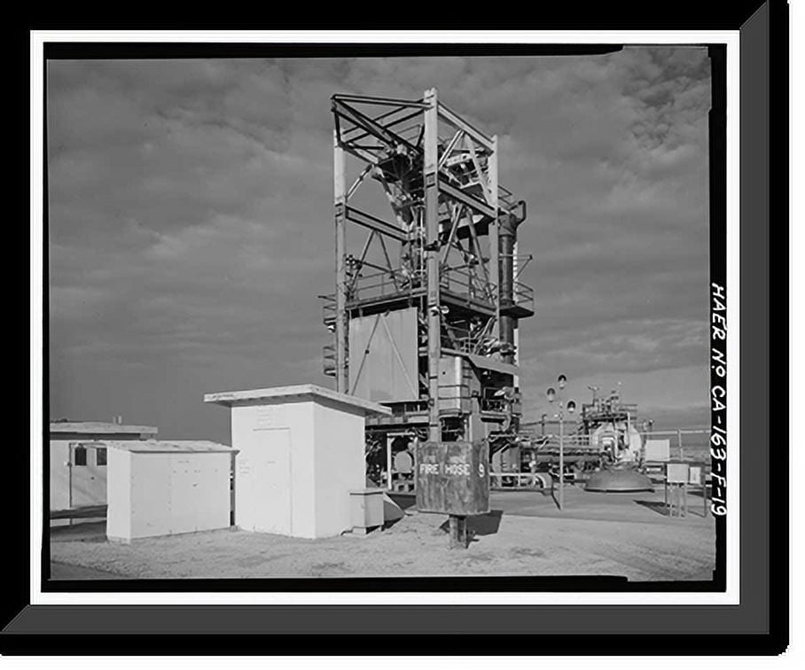 Historic Framed Print, Jet Propulsion Laboratory Edwards Facility, Test ...