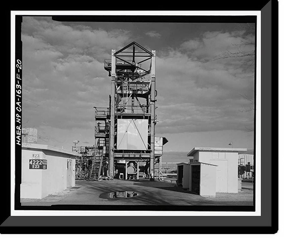 Historic Framed Print, Jet Propulsion Laboratory Edwards Facility, Test ...