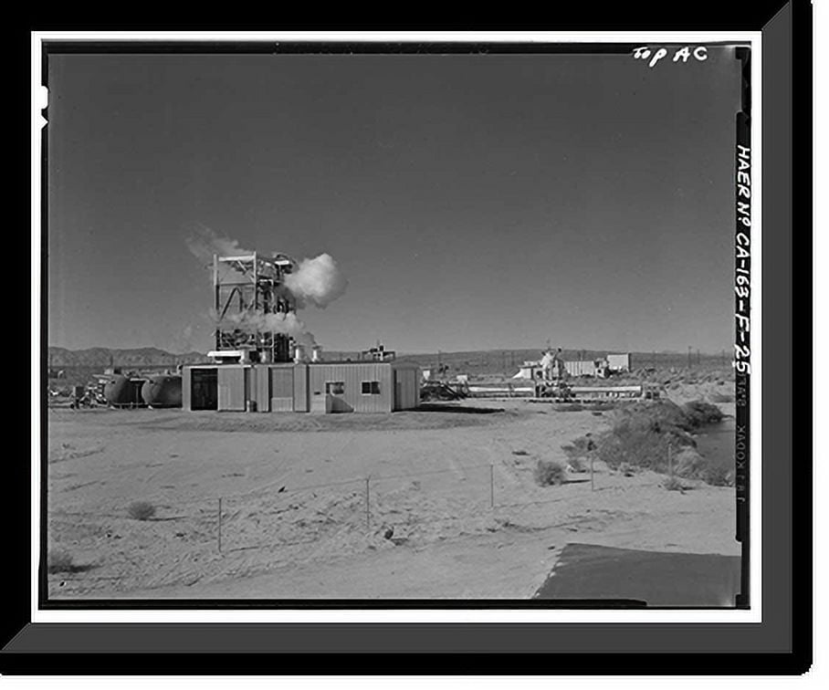 Historic Framed Print, Jet Propulsion Laboratory Edwards Facility, Test ...