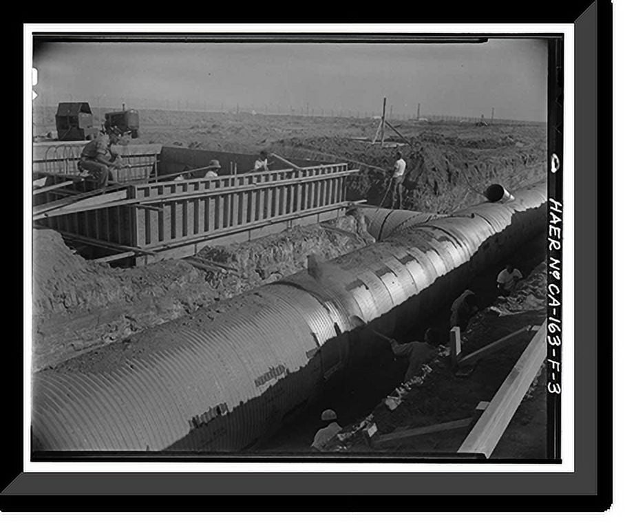 Historic Framed Print, Jet Propulsion Laboratory Edwards Facility, Test ...