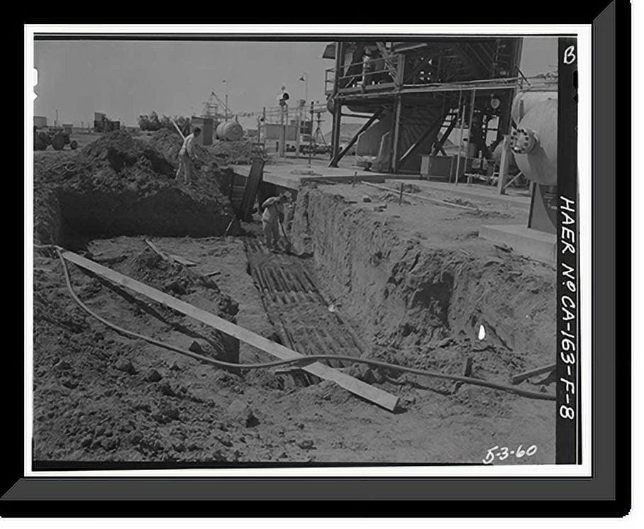 Historic Framed Print, Jet Propulsion Laboratory Edwards Facility, Test ...