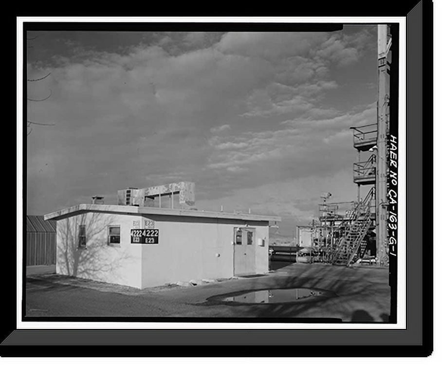 Historic Framed Print, Jet Propulsion Laboratory Edwards Facility, Test ...