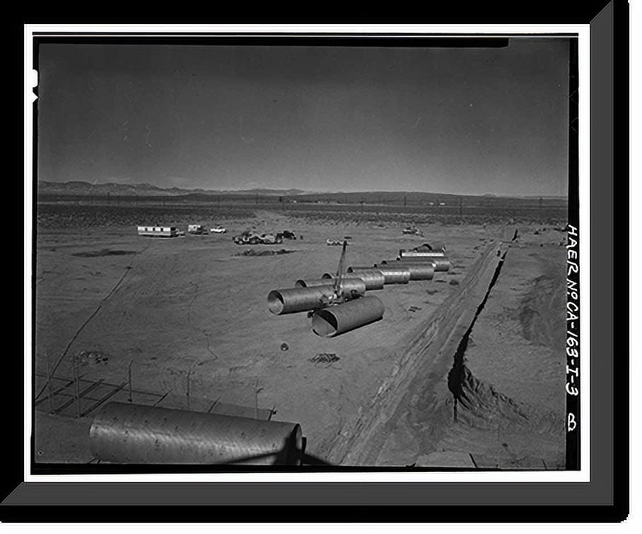 Historic Framed Print, Jet Propulsion Laboratory Edwards Facility, Test ...