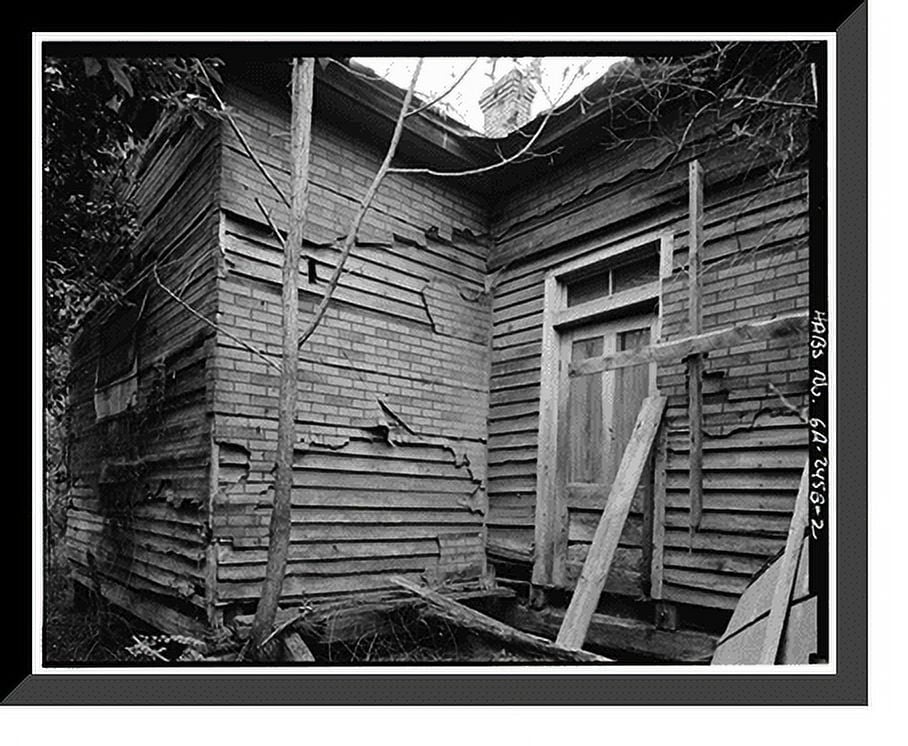 Historic Framed Print, Jimmy Carter Boyhood Home, Tenant House, Old ...