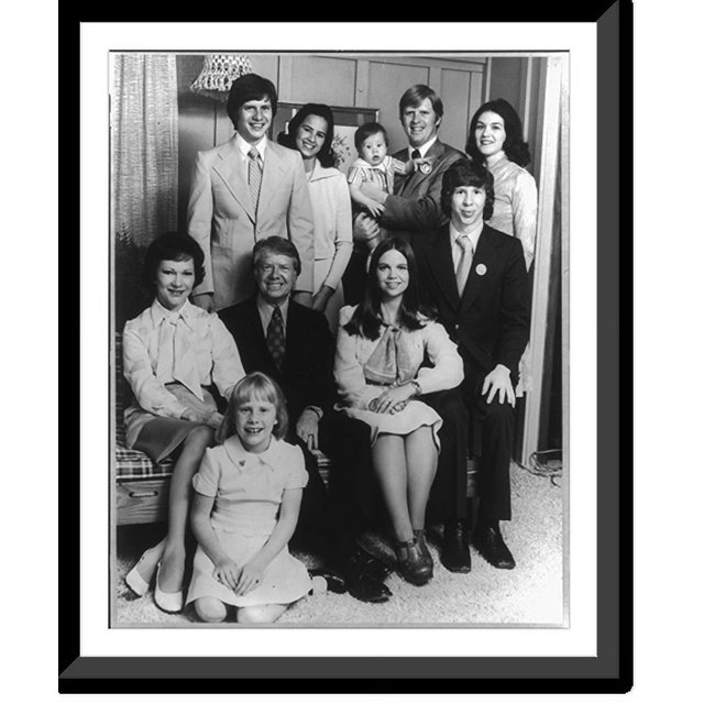Historic Framed Print, [Jimmy Carter, full-length portrait, seated ...