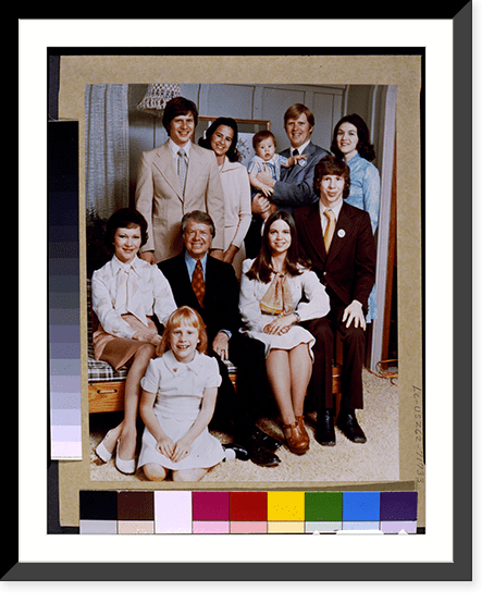 Historic Framed Print, [Jimmy Carter, full-length portrait, seated ...
