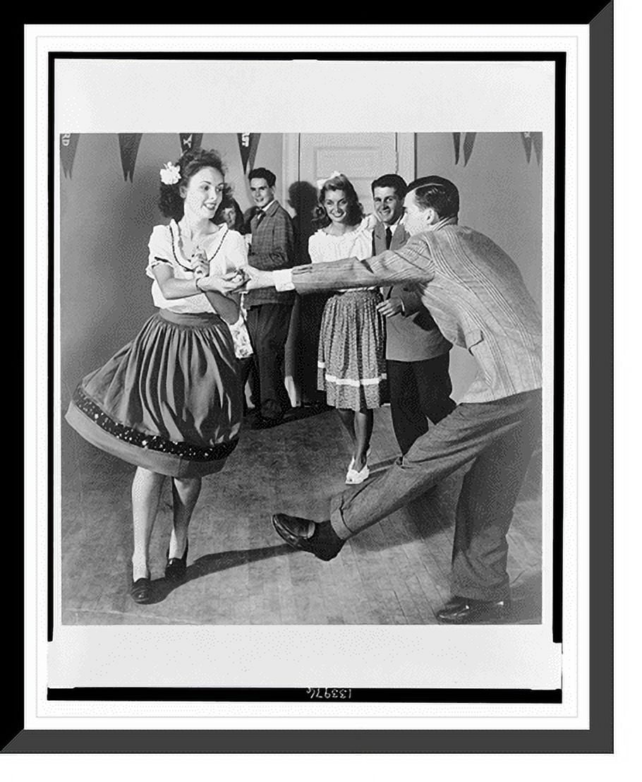 Historic Framed Print, [Jitterbuggers (proposed Fresh Deodorant ad ...