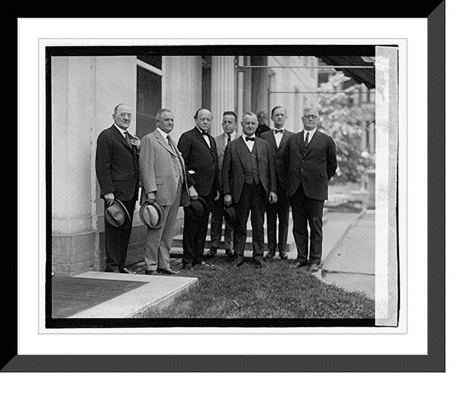 Historic Framed Print, Jm. Pomerene & group, 9/10/23, 17-7/8" x 21-7/8 ...