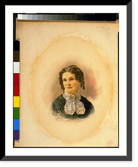 Historic Framed Print, [Joanette Clark Benjamin, Frances Benjamin ...