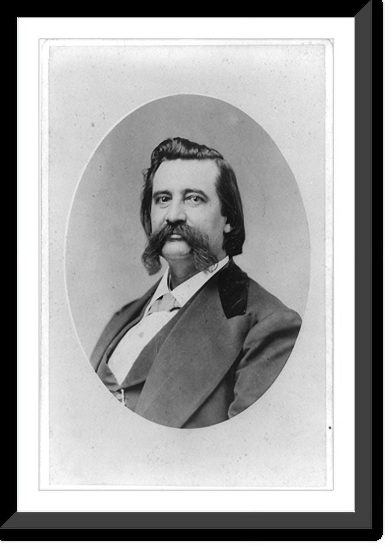 Historic Framed Print, [John Alexander Logan, head-and-shoulders ... Historic Framed Print, [John Alexander Logan, head-and-shoulders ...