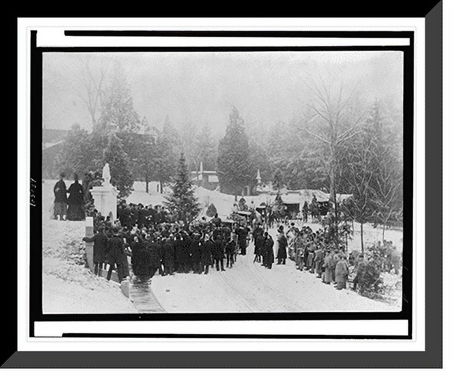 Historic Framed Print, [John Alexander Logan's funeral at Hutchinson's ... Historic Framed Print, [John Alexander Logan's funeral at Hutchinson's ...