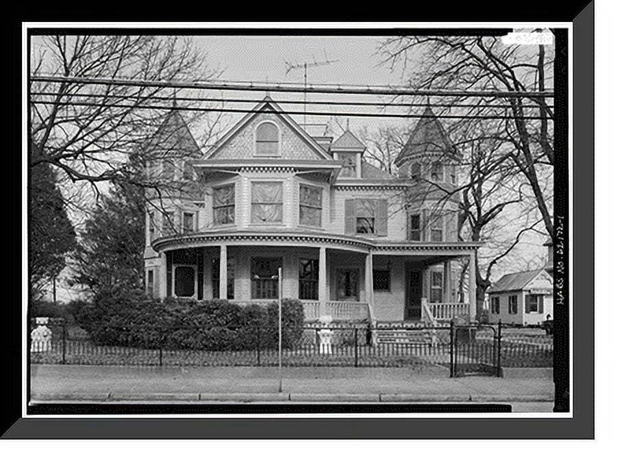 Historic Framed Print, John B. Lindale House & Farm, 24 South Main ...