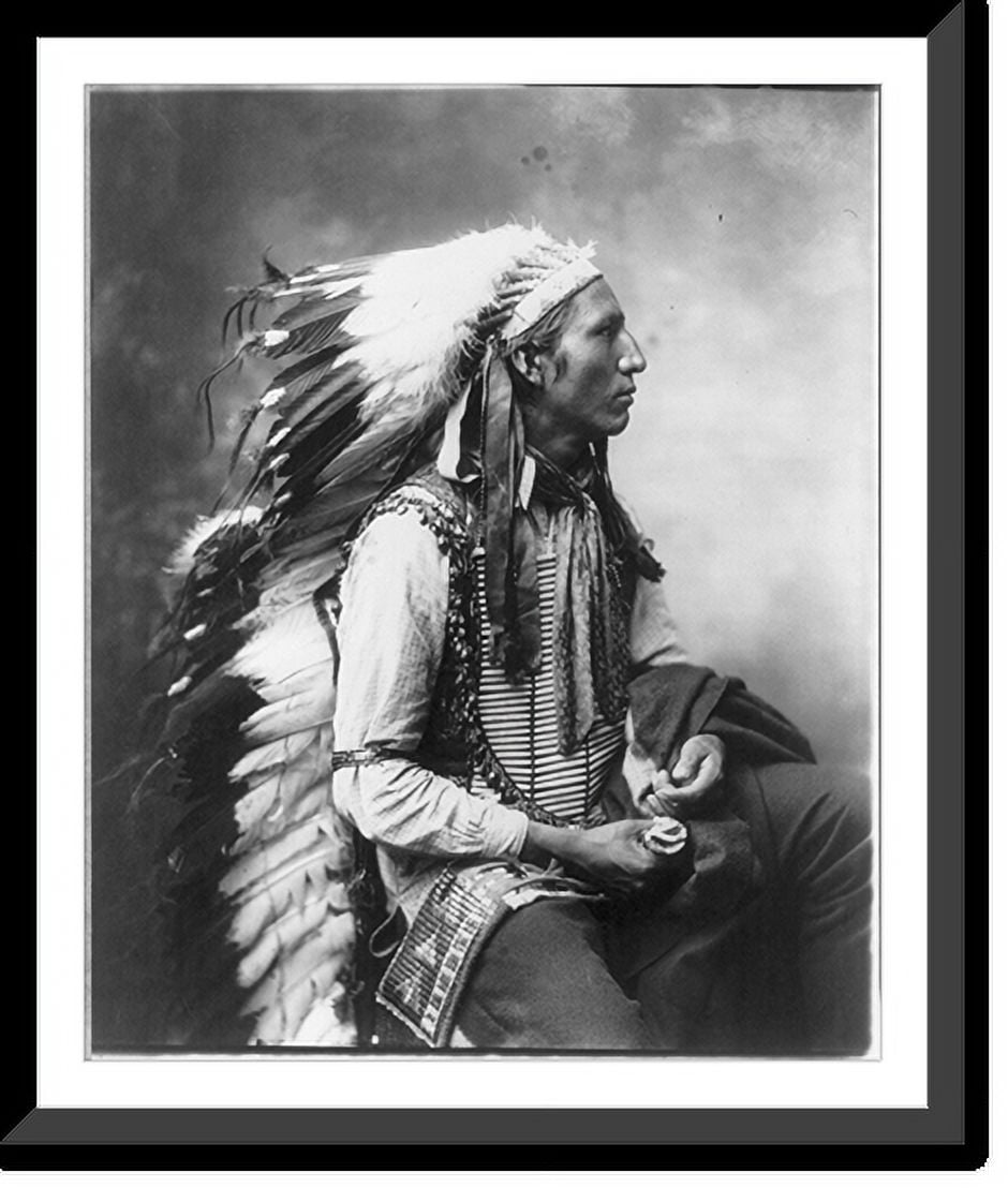 Historic Framed Print, [John Comes Again, three-quarter length portrait ...