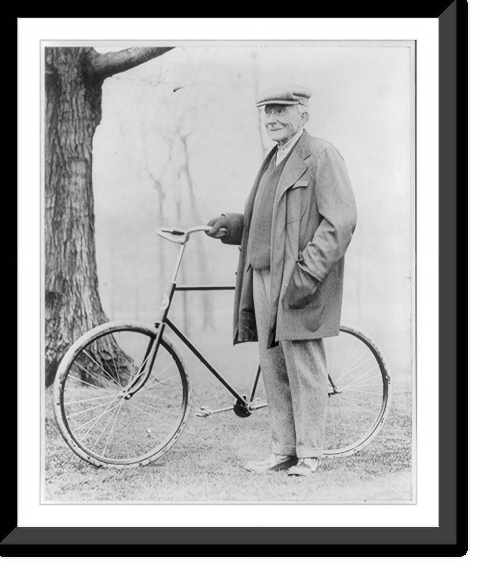 Historic Framed Print, [John Davison Rockefeller, 1839-1937, standing ...