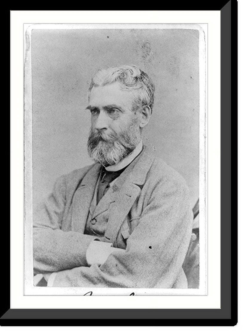 Historic Framed Print, [John L. Motley, head-and-shoulders portrait ...