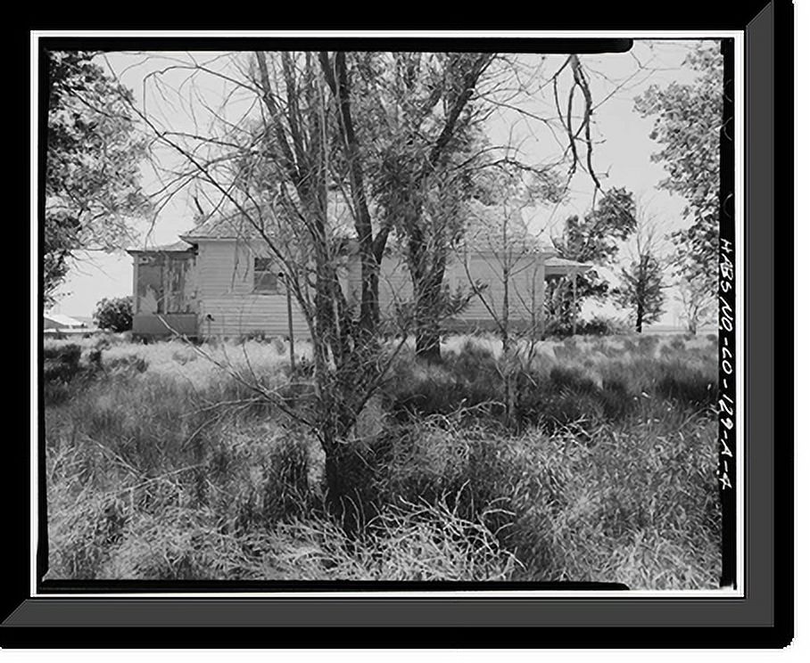 Historic Framed Print, John & Mary Felderman Farm, House, Northeast ...