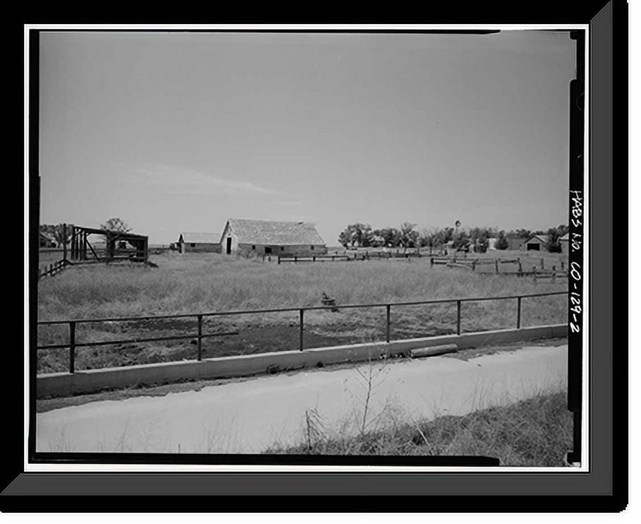 Historic Framed Print, John & Mary Felderman Farm, Northeast Corner of ...