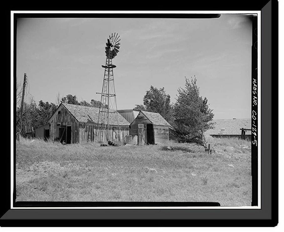 Historic Framed Print, John & Mary Felderman Farm, Northeast Corner of ...