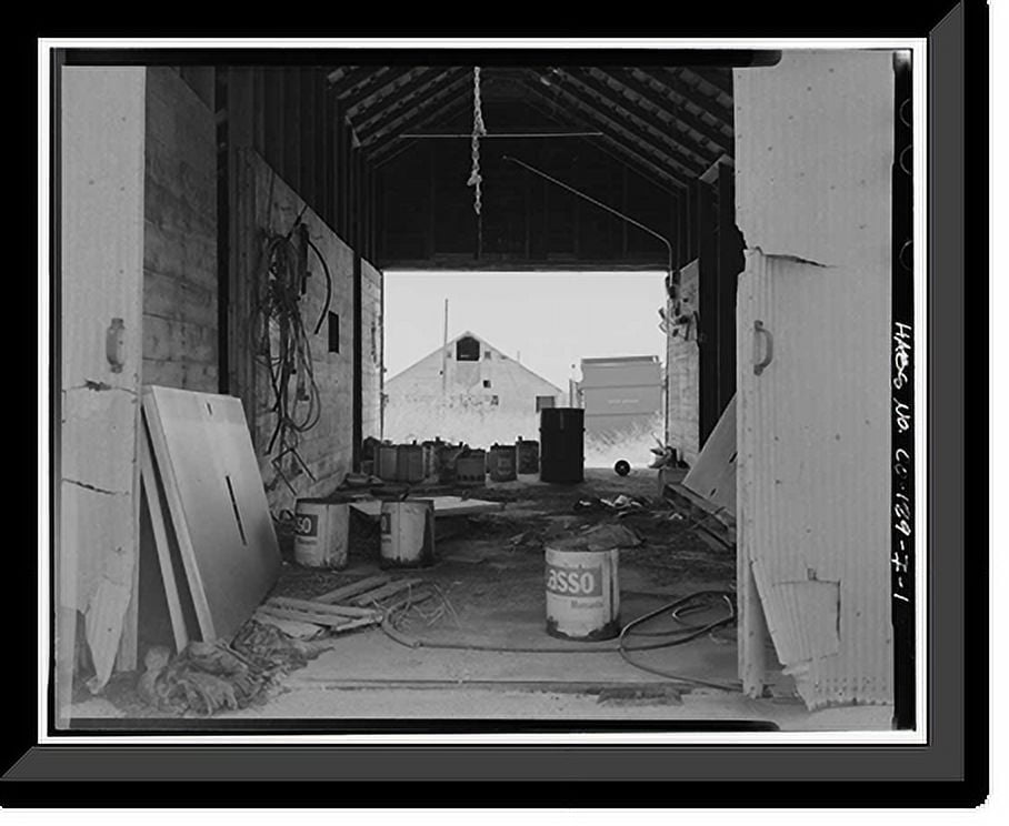 Historic Framed Print, John & Mary Felderman Farm, Stable, Northeast ...