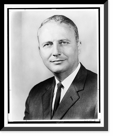 Historic Framed Print, [John O. Marsh, Jr., head-and-shoulders portrait ...