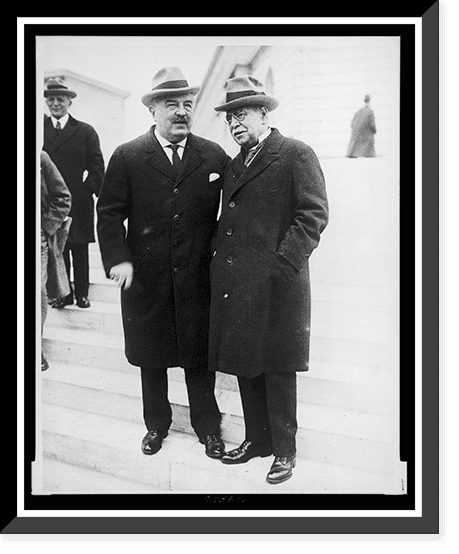 Historic Framed Print, [John Philip Sousa (right) and Victor Herbert ...