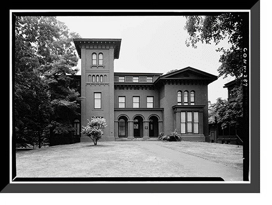 Historic Framed Print, John Pitkin Norton House, 52 Hillhouse Avenue ...