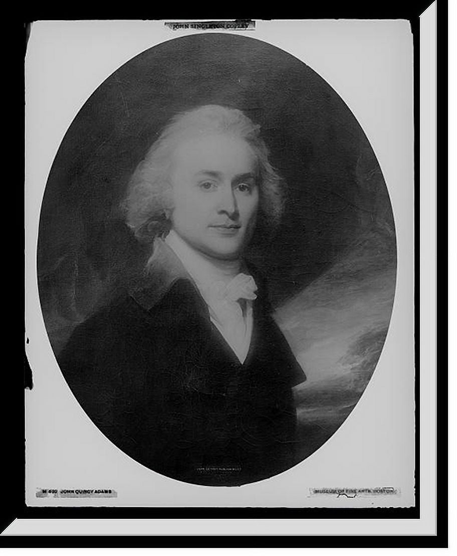 Historic Framed Print, [John Quincy Adams, head-and-shoulders portrait ...