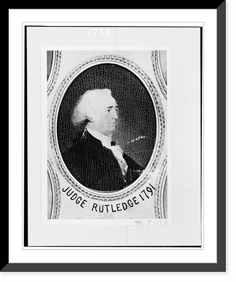 Historic Framed Print, [John Rutledge, head-and-shoulders portrait, in ...