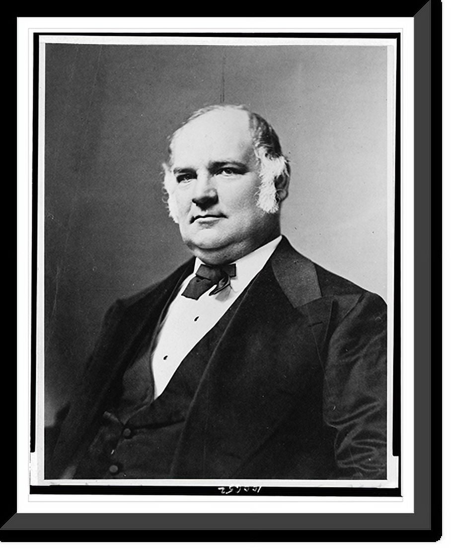 Historic Framed Print, [John Work Garrett, half-length portrait, facing ...