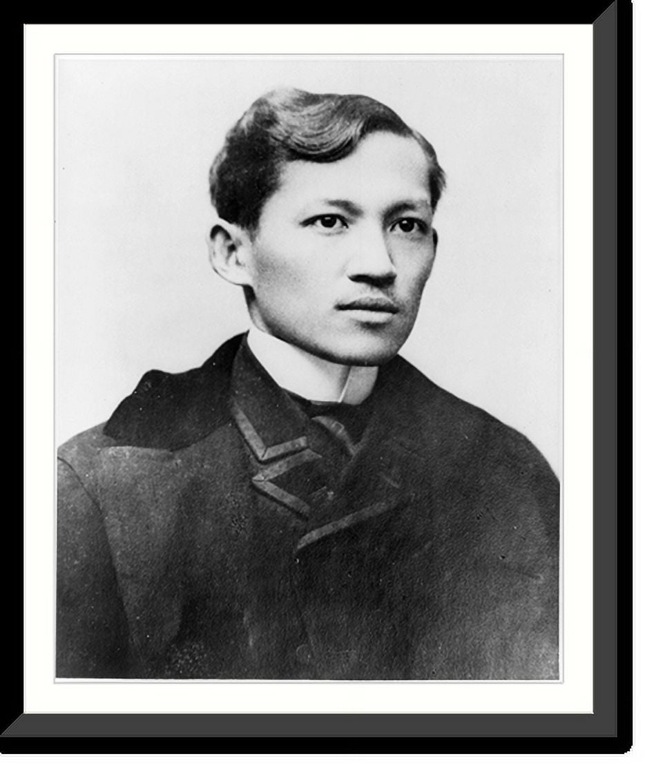Historic Framed Print, [Jose Rizal, 1861-1896, bust portrait, facing ...