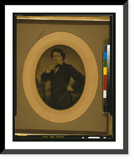Historic Framed Print, [Joseph Keppler, three-quarter length portrait ...