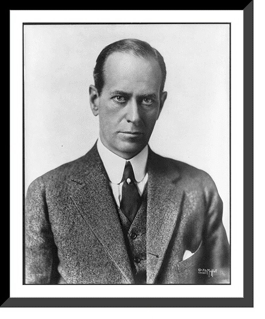 Historic Framed Print, [Joseph Medill McCormick, 1877-1925, head and shoulders, facing slightly ...