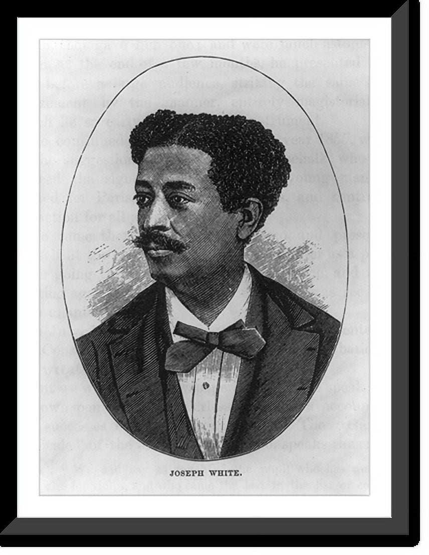 Historic Framed Print, Joseph White, fl. 1875, 17-7/8" x 21-7/8" - Walmart.com