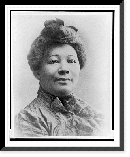 Historic Framed Print, [Josephine Silone Yates, head-and-shoulders ...
