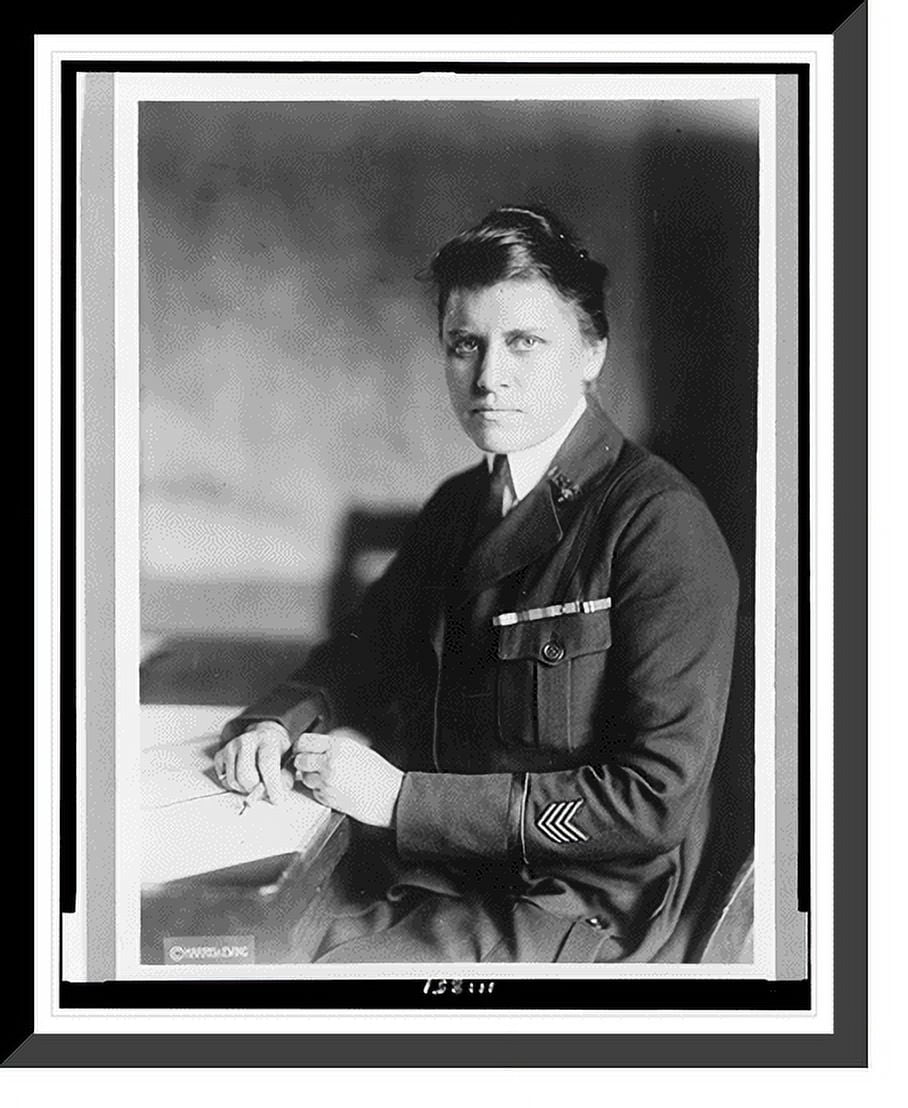 Historic Framed Print, [Julia Catherine Stimson, half-length portrait ...