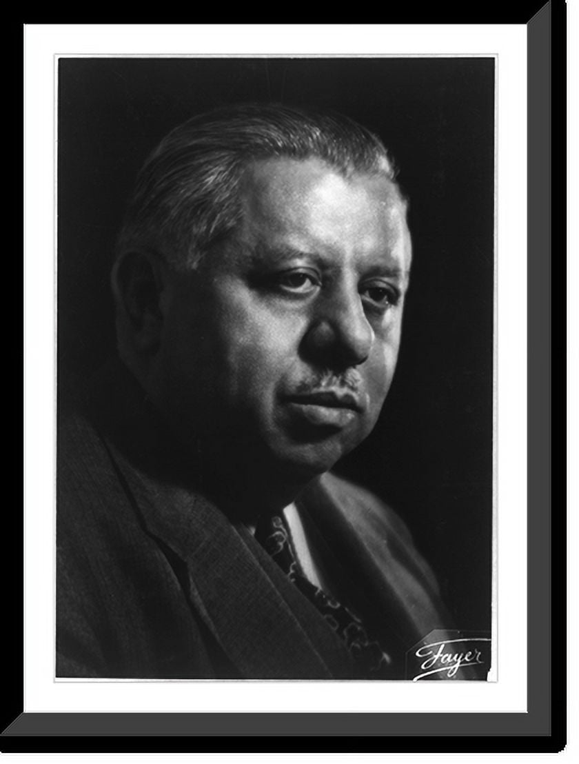 Historic Framed Print, [Julian R. Caceres, bust portrait, facing right ...