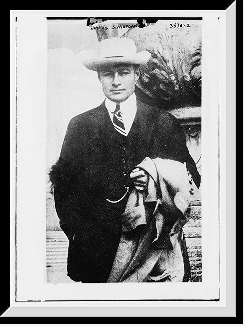 Historic Framed Print, Junius S. Morgan, 17-7/8" x 21-7/8" - Walmart.com