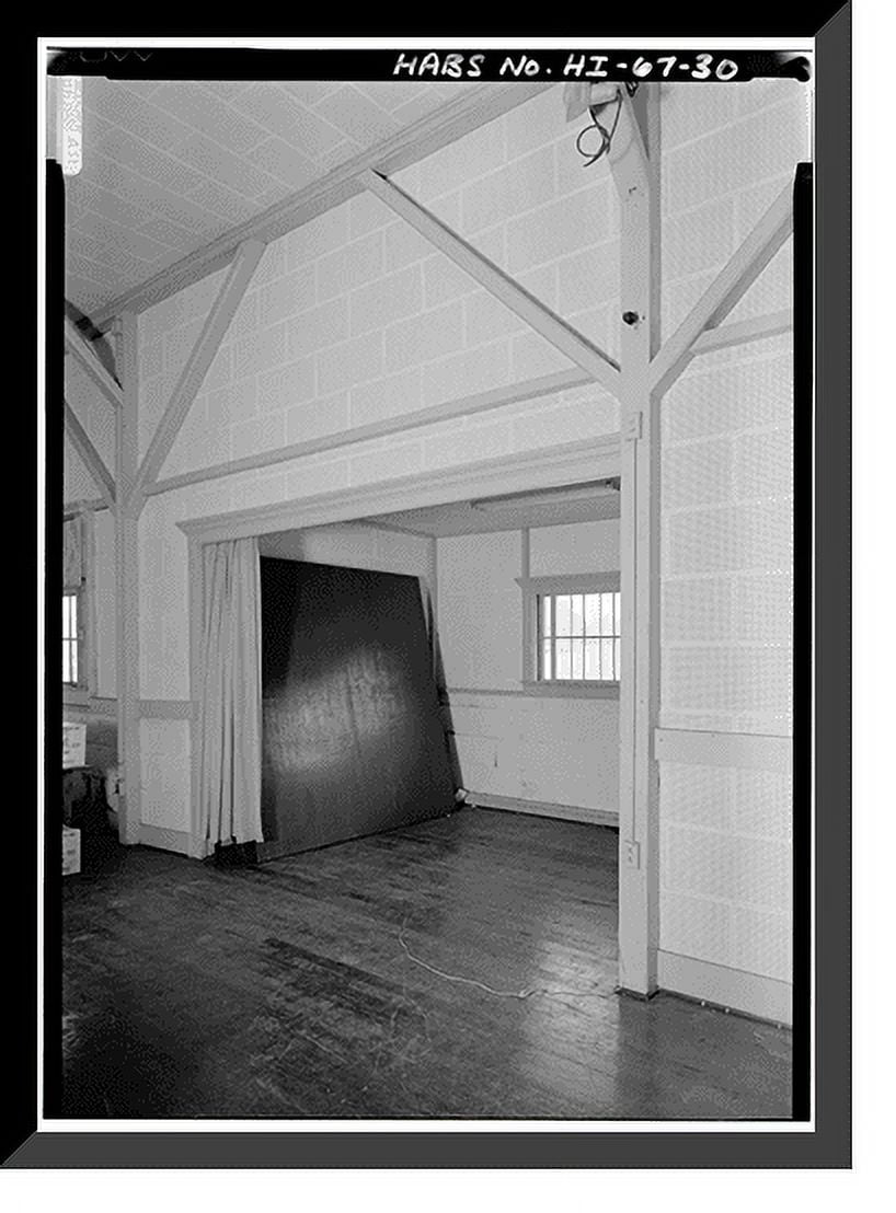 Historic Framed Print, Kalaupapa Social Hall, Moloka'i Island ...