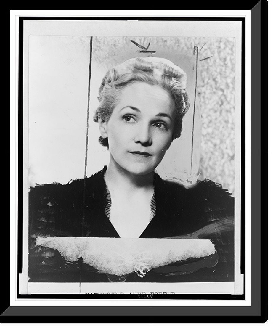 Historic Framed Print, [Katherine Anne Porter, head-and-shoulders ...