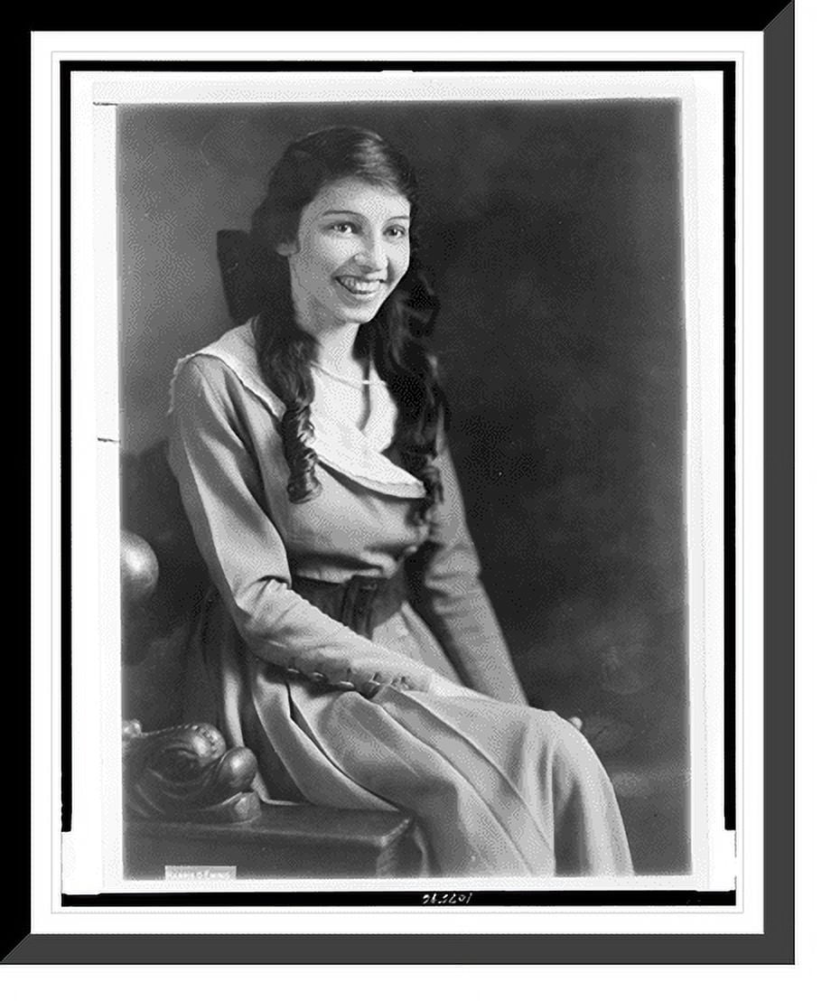 Historic Framed Print, [Katherine Stinson, three-quarter length ...