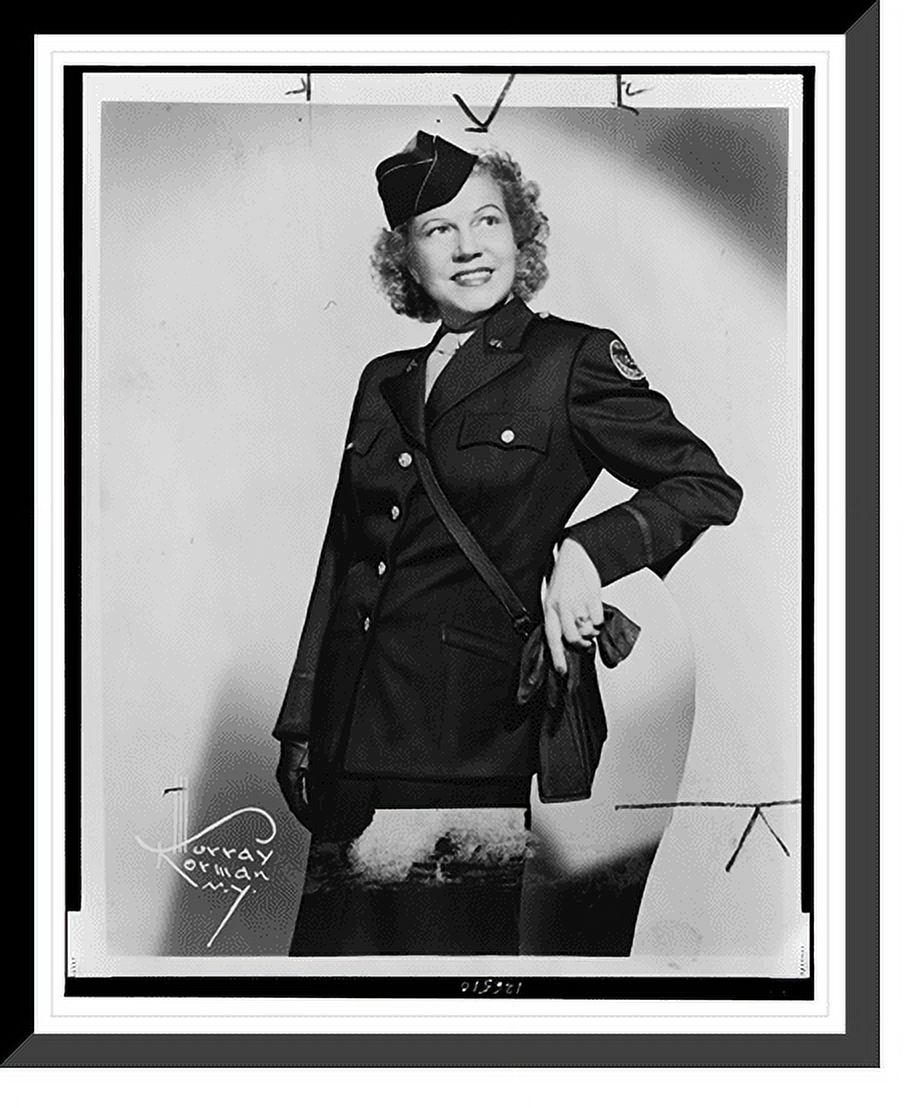 Historic Framed Print, [Kathryn Cravens, three-quarter length portrait ...