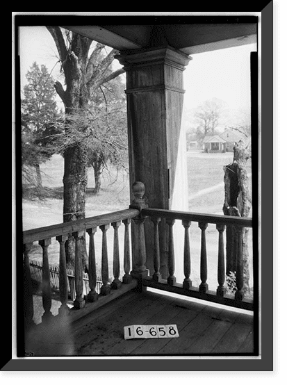 Historic Framed Print, Kelly Fitzpatrick House, Autauga Street ...