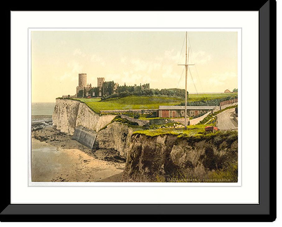 Historic Framed Print, Kingsgate Castle Margate England, 17-7/8" x 21-7 ...
