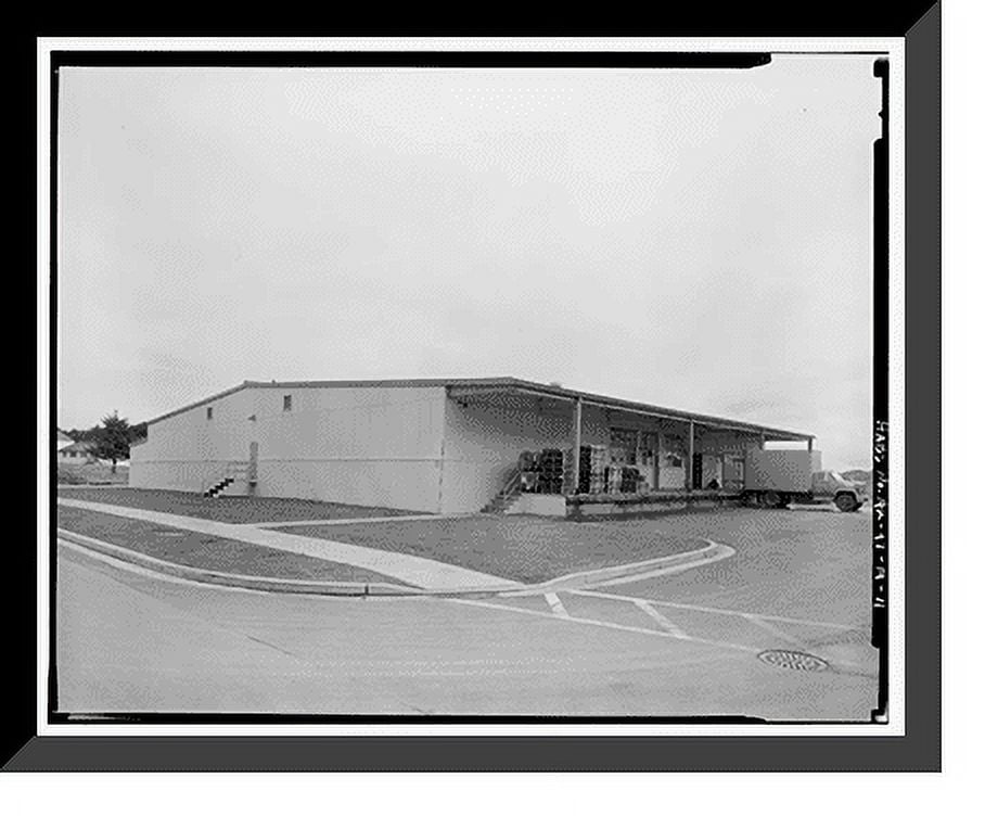 Historic Framed Print, Kodiak Naval Operating Base, Commissary & Cold ...
