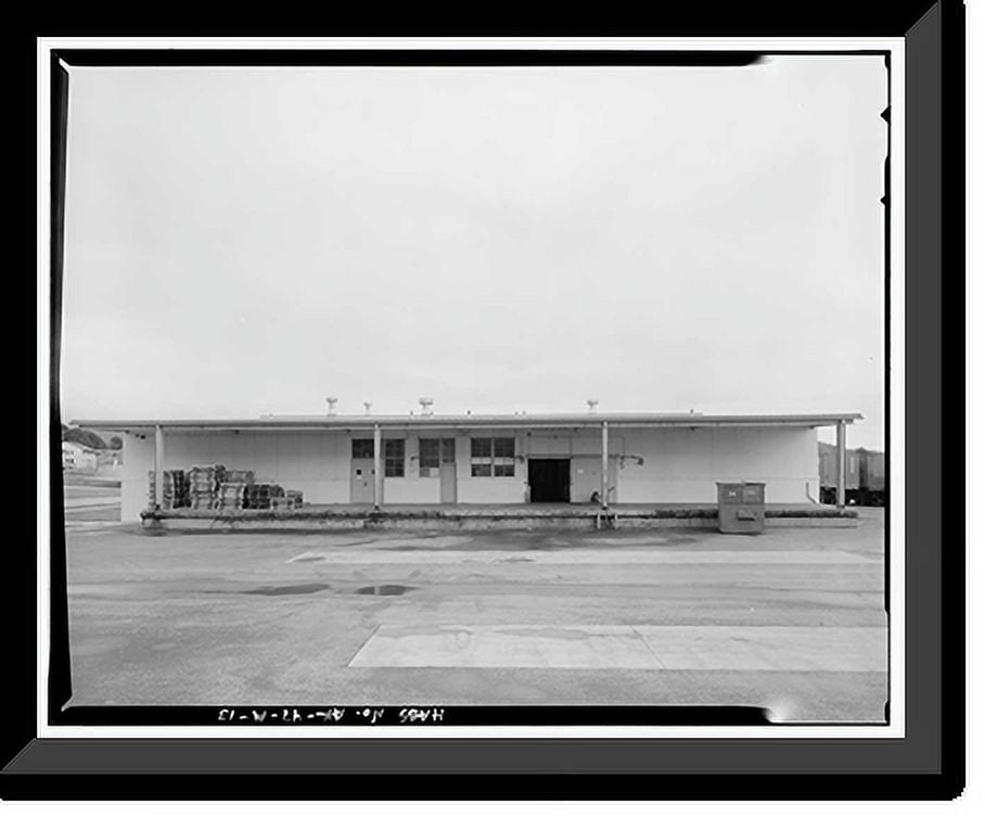 Historic Framed Print, Kodiak Naval Operating Base, Commissary & Cold ...