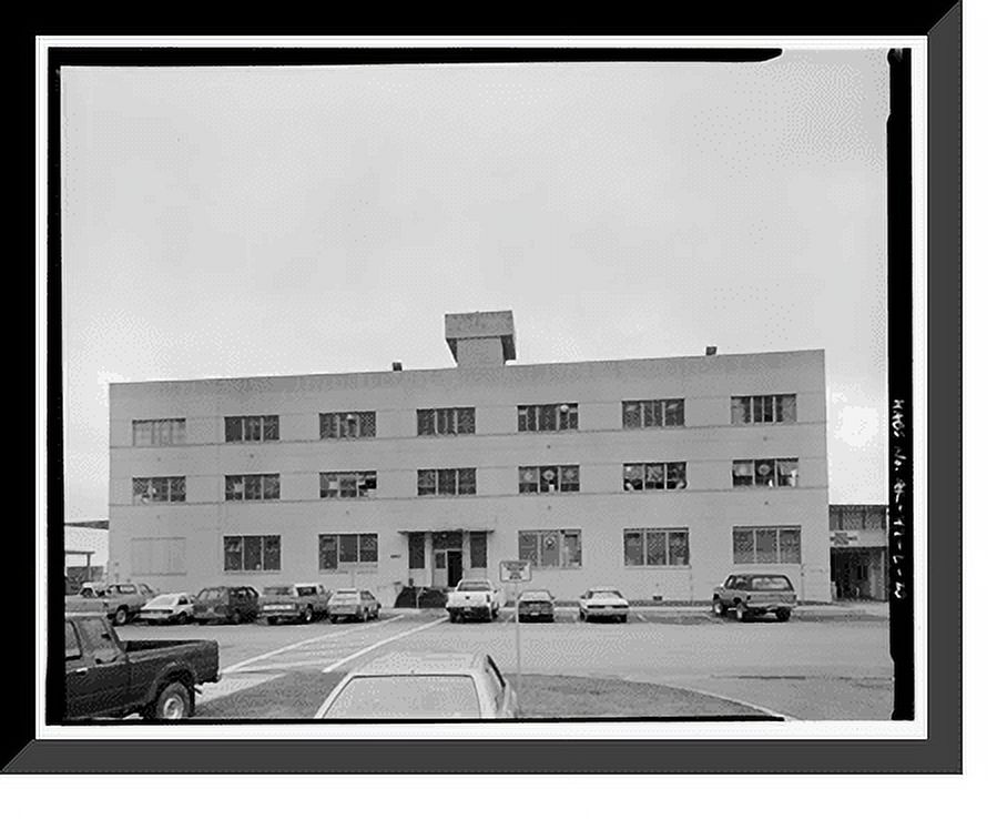Historic Framed Print, Kodiak Naval Operating Base, General Storehouse ...